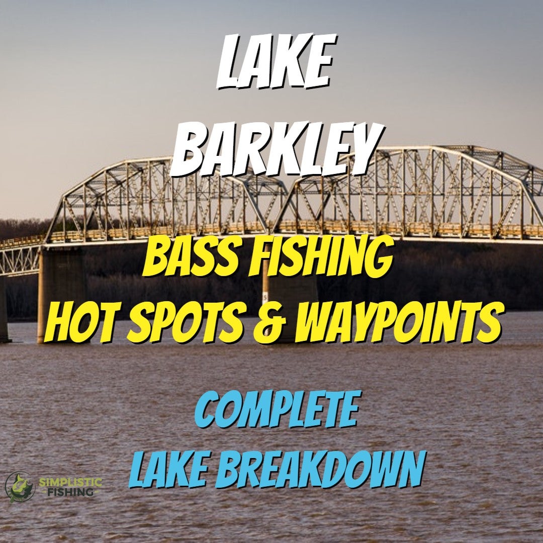 Lake Breakdowns with Bass Fishing Hot Spots & Waypoints | Simplistic ...
