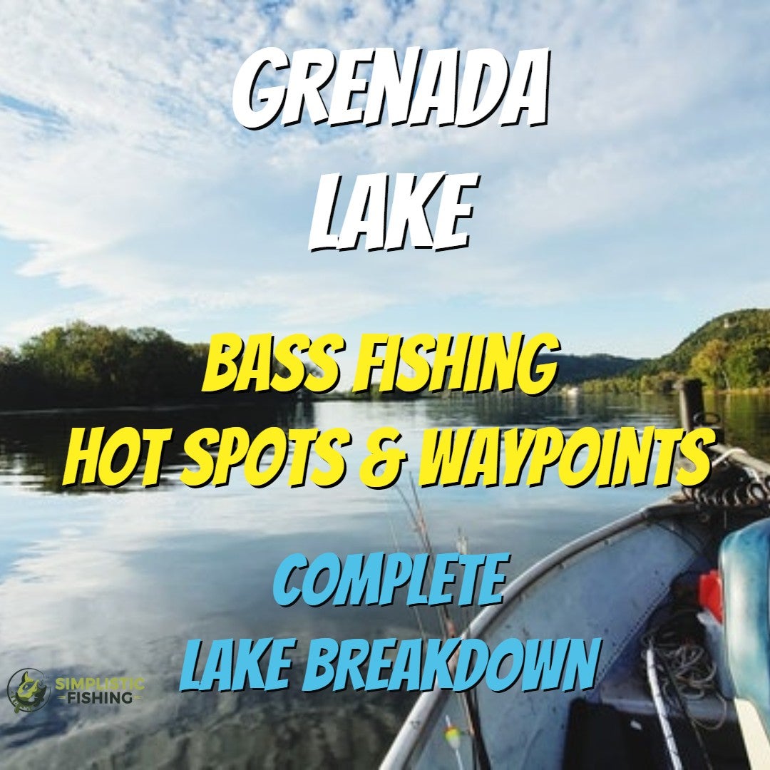 Find the Bass Fast with this these waypoints for Enid Lake. MS ...